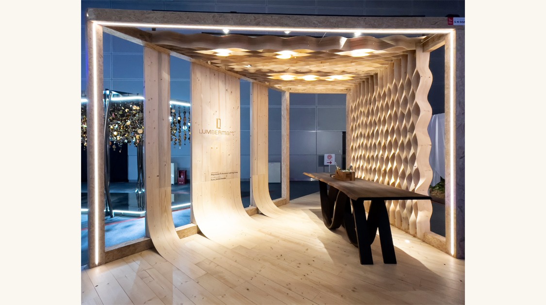 ‘Whispers of Timber’:SFDG’s Fluid Wood Installation at REKA 2023