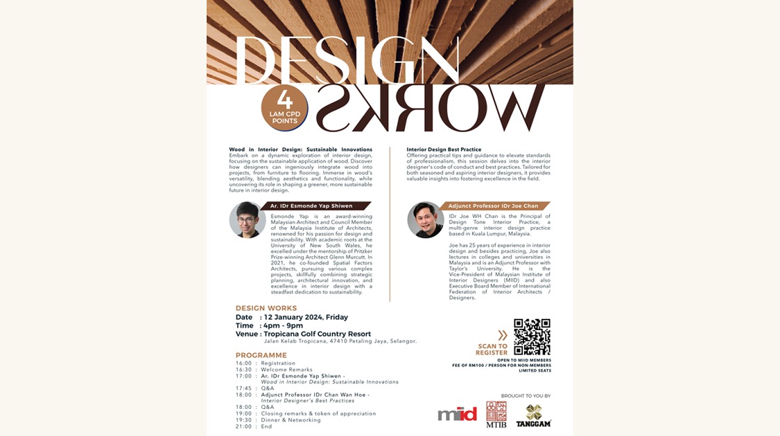 Upcycled Timber Design: SFDG at MIID & MTIB Talk